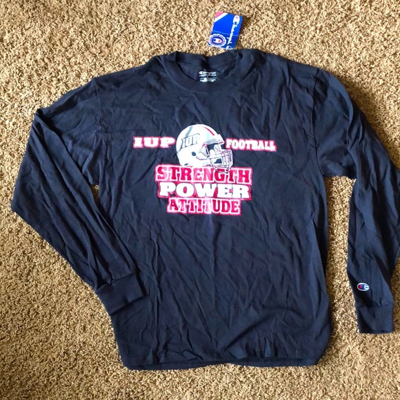 Champion | Shirts | New Champion Mens Long Sleeve T Iup Football | Poshmark